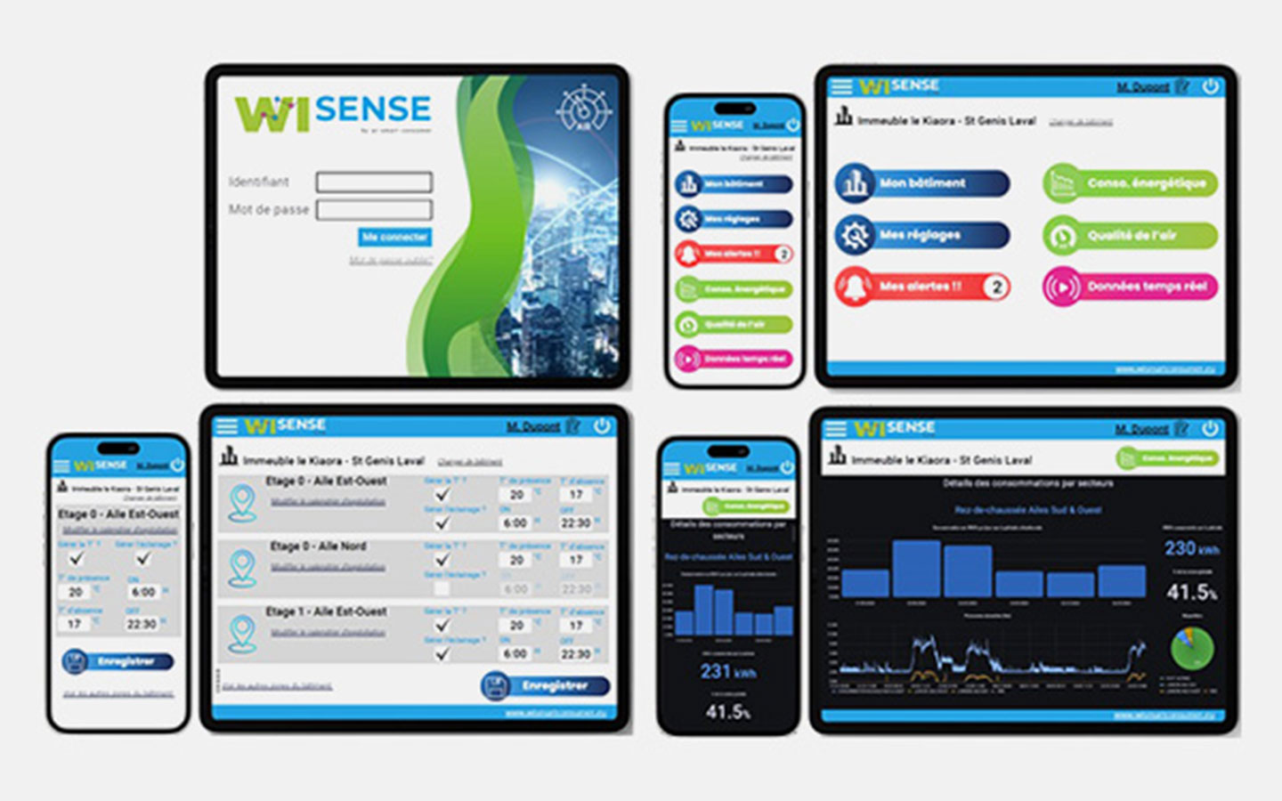 Wi-Sense assure une gestion intelligente pour tous les bâtiments ...